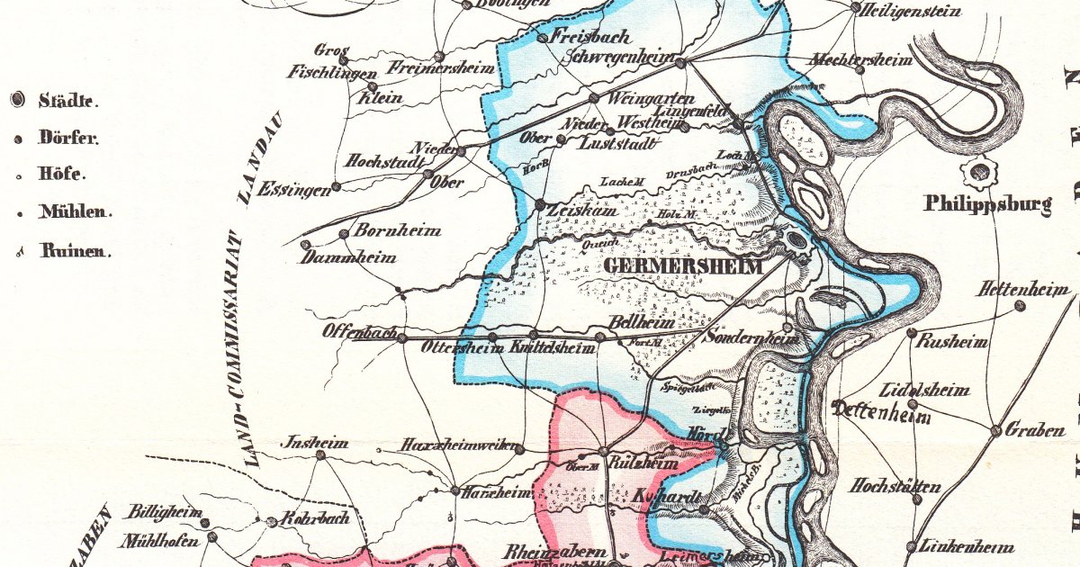 Geschichte des Landkreises | Kreis Germersheim